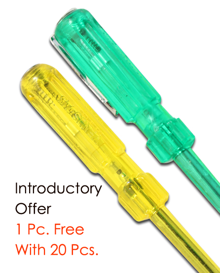 Screw Driver Tester With Neon – Osho Tools